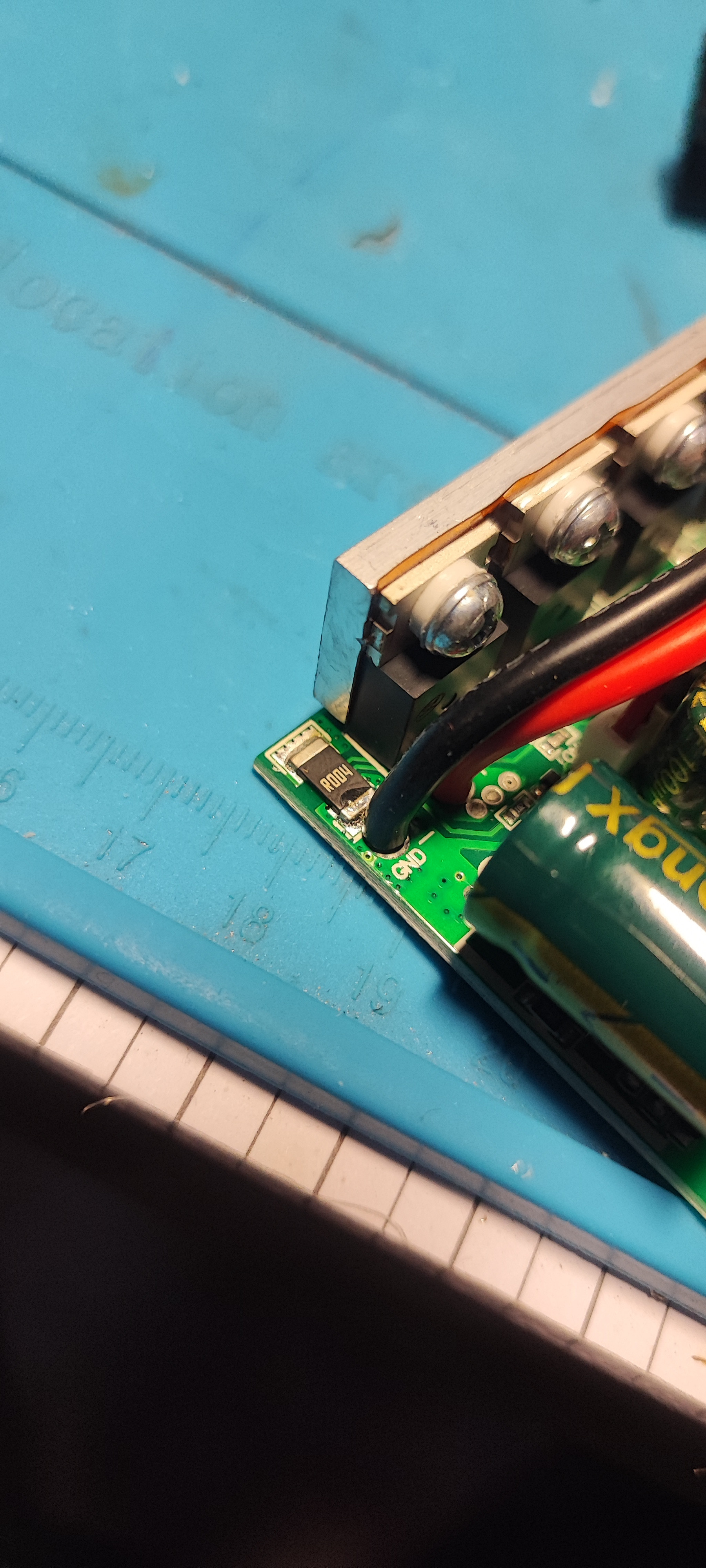 Rezystor R004 w sterowniku roweru elektrycznego - czy zastąpić go ...