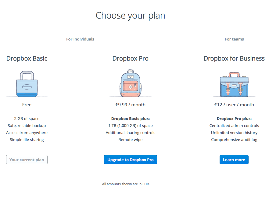Dropbox - od teraz 10 razy więcej przestrzeni za tę samą cenę