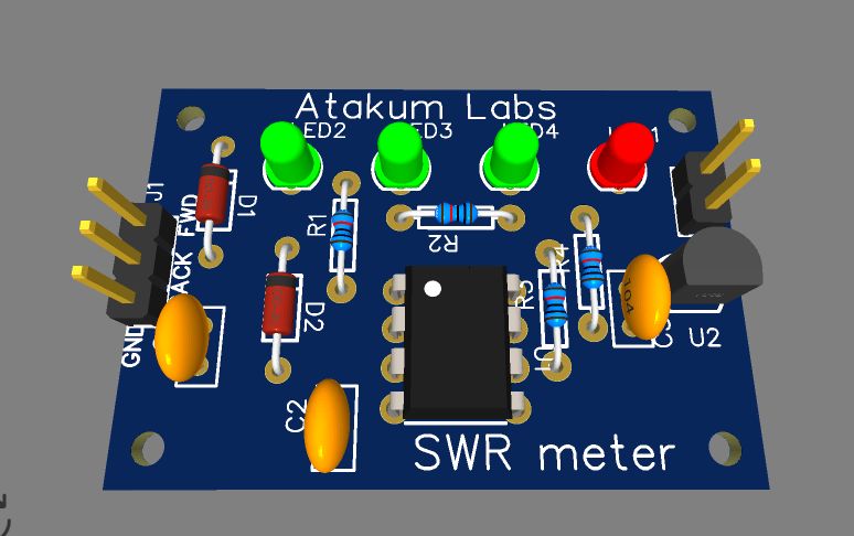 Konstrukcje prostych mierników SWR z Arduino, Atmega8 i i ...