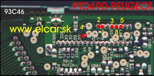 Autosound A510, Peugeot PTD490: Odczyt kodu z 24c02 vs. 93c46, wsady i ...