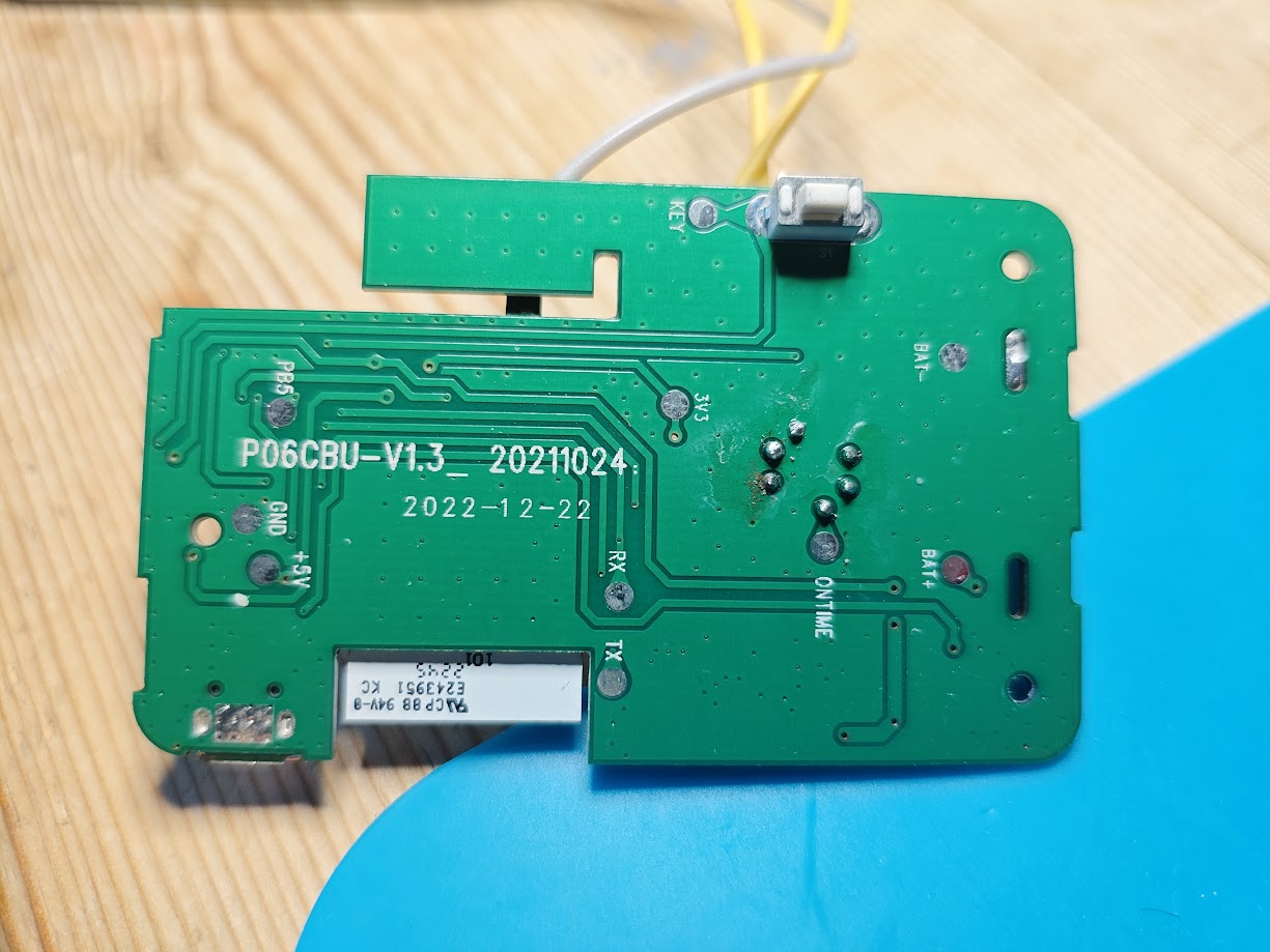 P06 Tuya PIR Motion Sensor Review: CBU Module, BK7231N, and MCU Insights