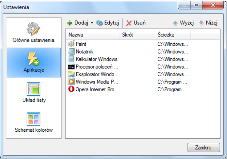 Rozbudowanie zasobnika systemowego - szybki dostęp do aplikacji