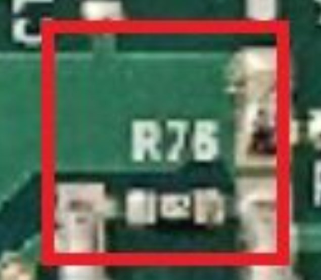 Krups EA892D jaką wartość ma rezystor R76 w ekspresie?