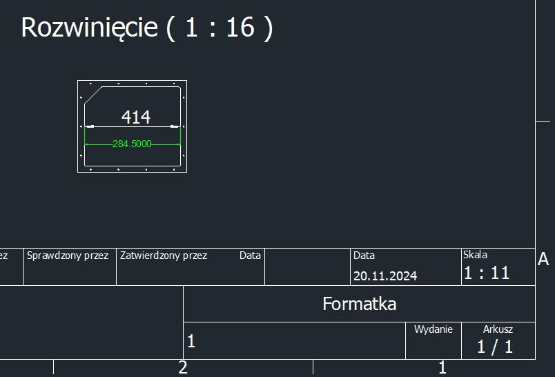 [Rozwiązano] Jak przeskalować projekt 2D CAD, aby uzyskać wymiar 1:1 z ...