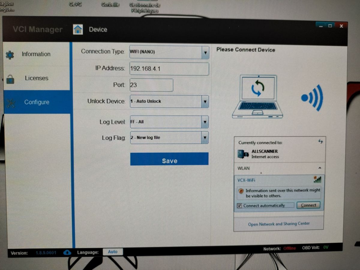 Diagbox 9.85 na Windows 10 nie widzi VCI - instalacja i połączenie