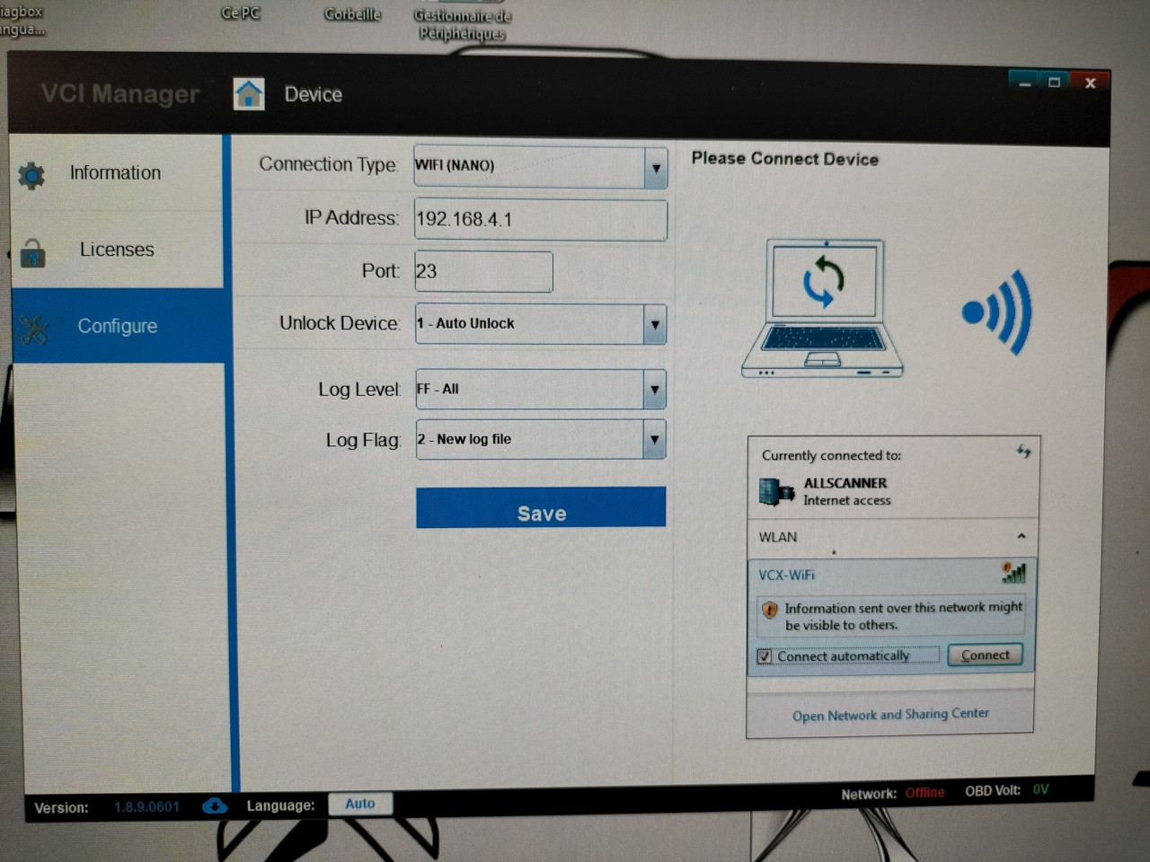 Diagbox 9.85 na Windows 10 nie widzi VCI - instalacja i połączenie