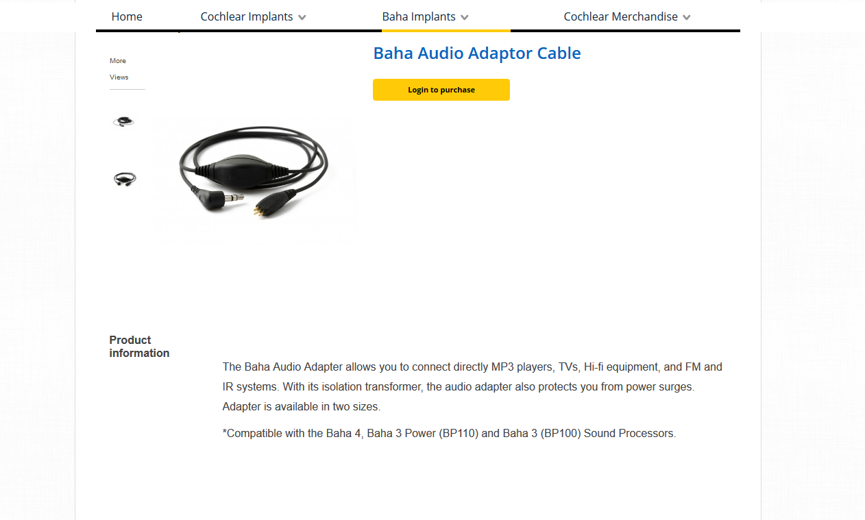 Cochlear BAHA 3 Power - Jak zrobić adapter na zamówienie dla 2 implantów?