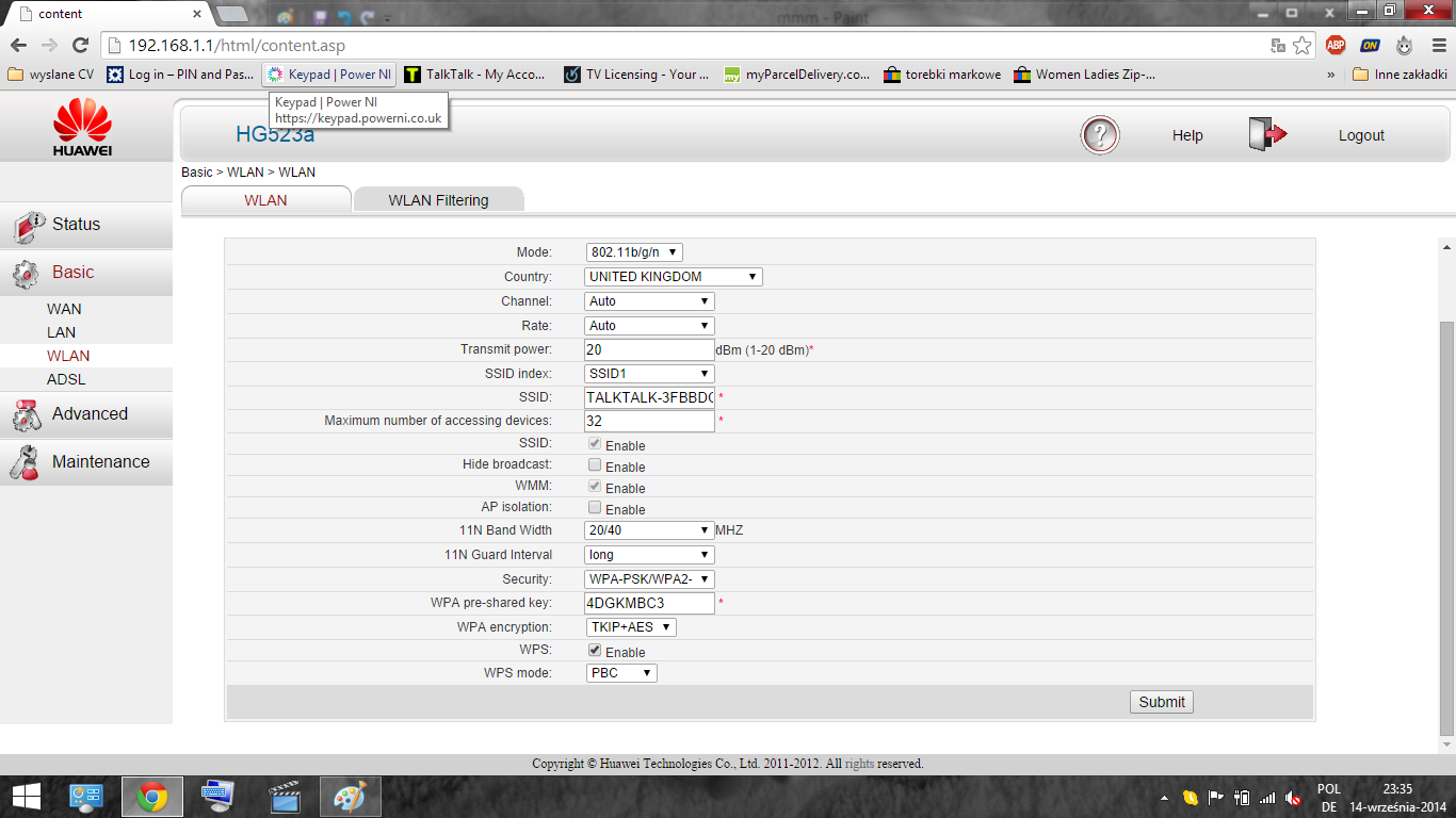Vodafone EasyBox 803A - przesiadka z Huawei HG523a uk
