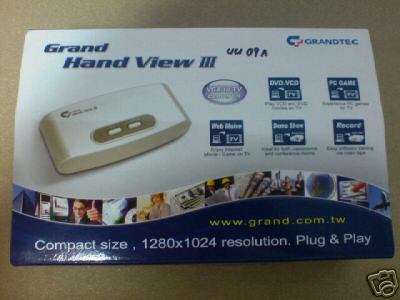 Grand Hand View III - opinie o konwerterze do podłączenia PC z TV