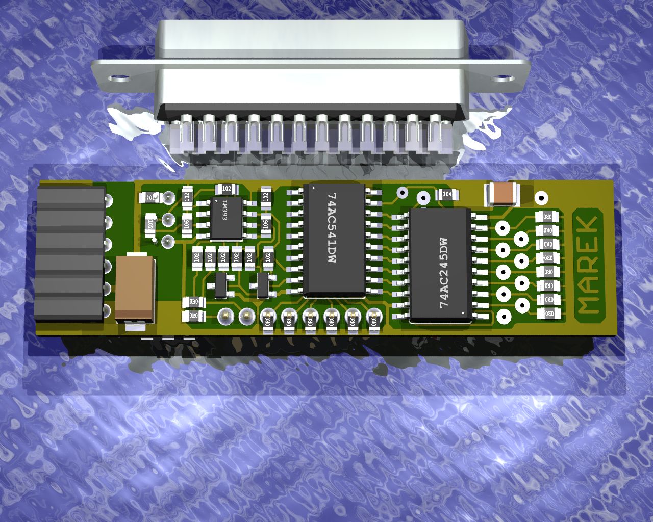 Czy programator STK200 można zasilić z portu USB? Jak to zrobić?