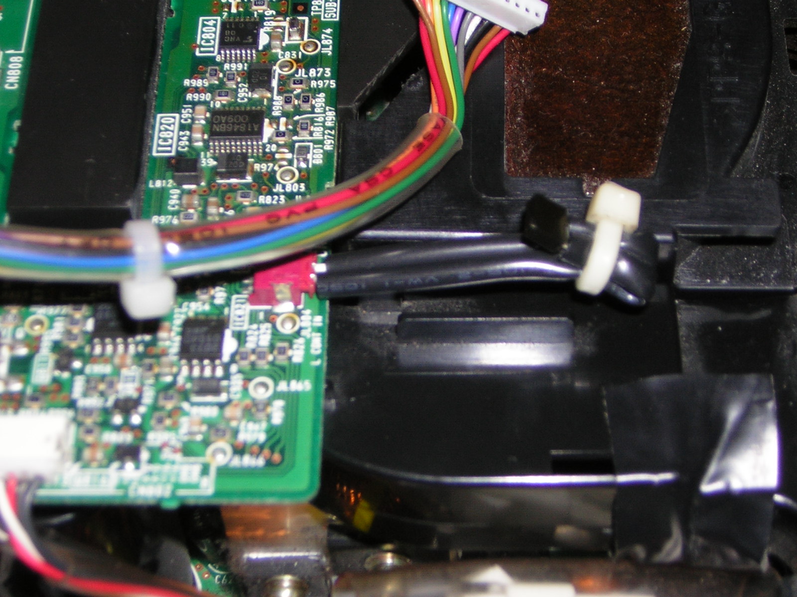 Jak uruchomić projektor Infocus LP340 bez lampy i zasilacza? - 62