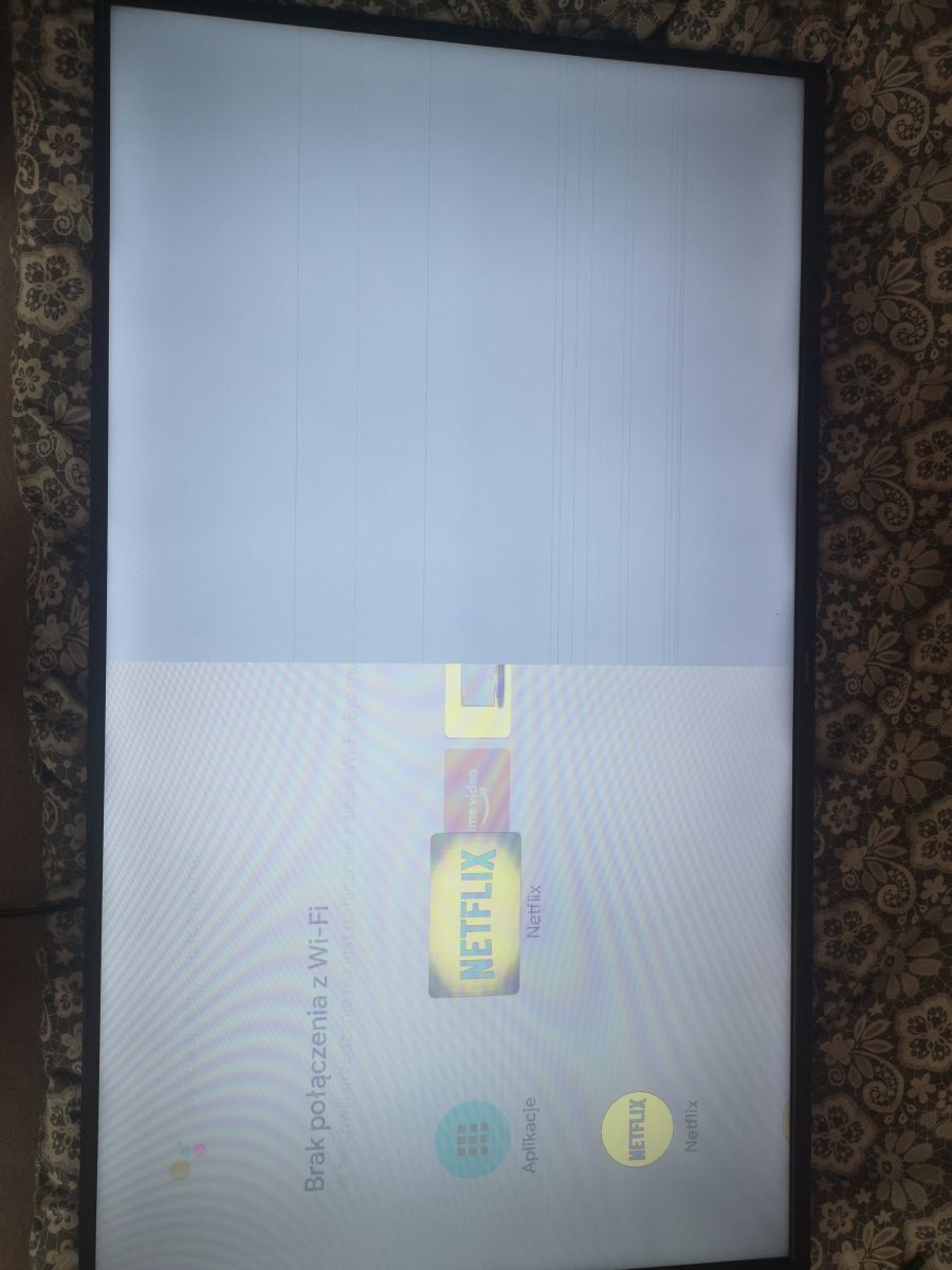 [Rozwiązano] Sharp 50BL3EA T-con czy matryca. Czarny ekran lub pół obrazu