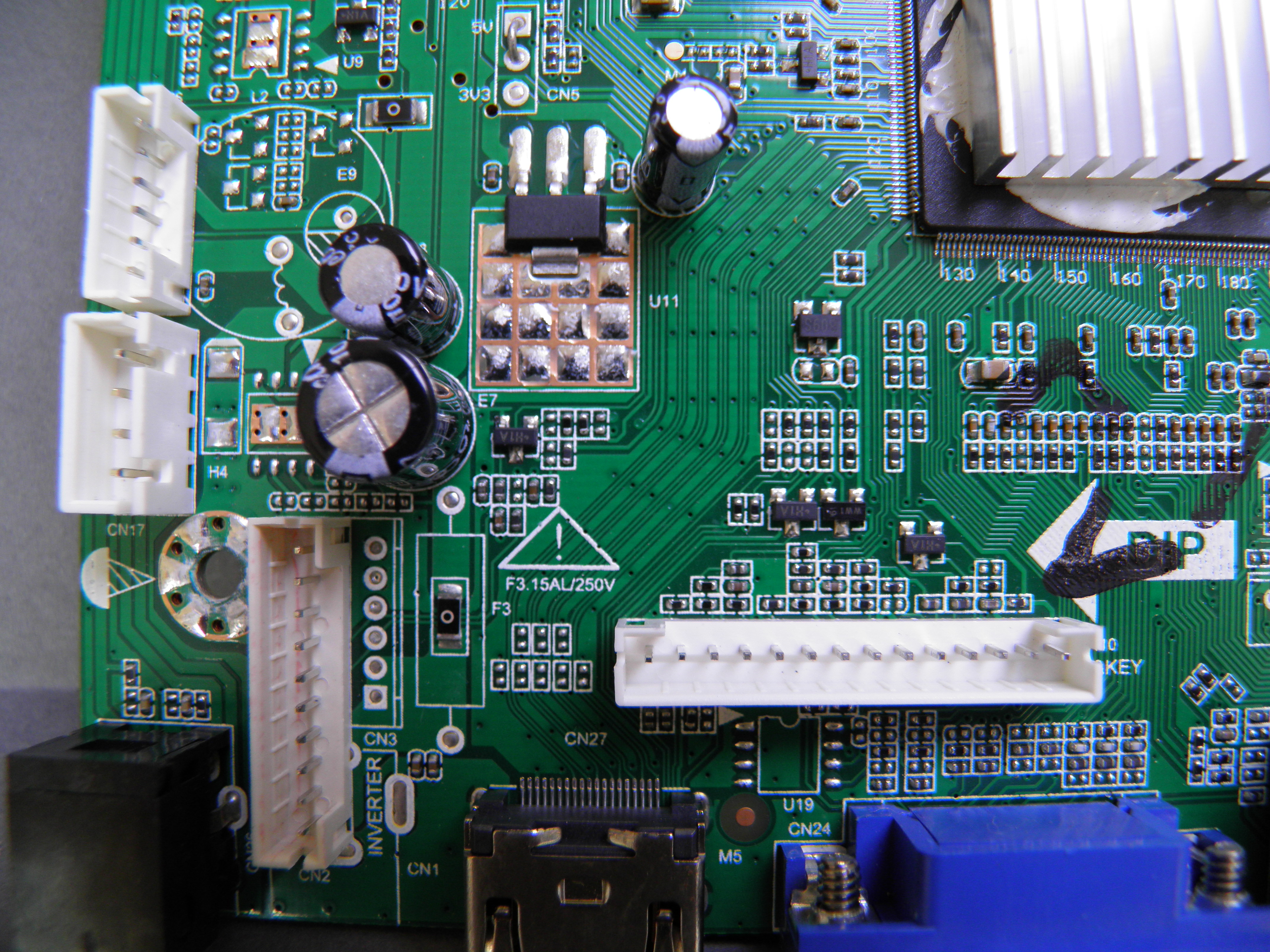 Płyta T.MT5310.65B.11285 w HSG 1233 - Brak kolorów na HDMI, możliwa ...