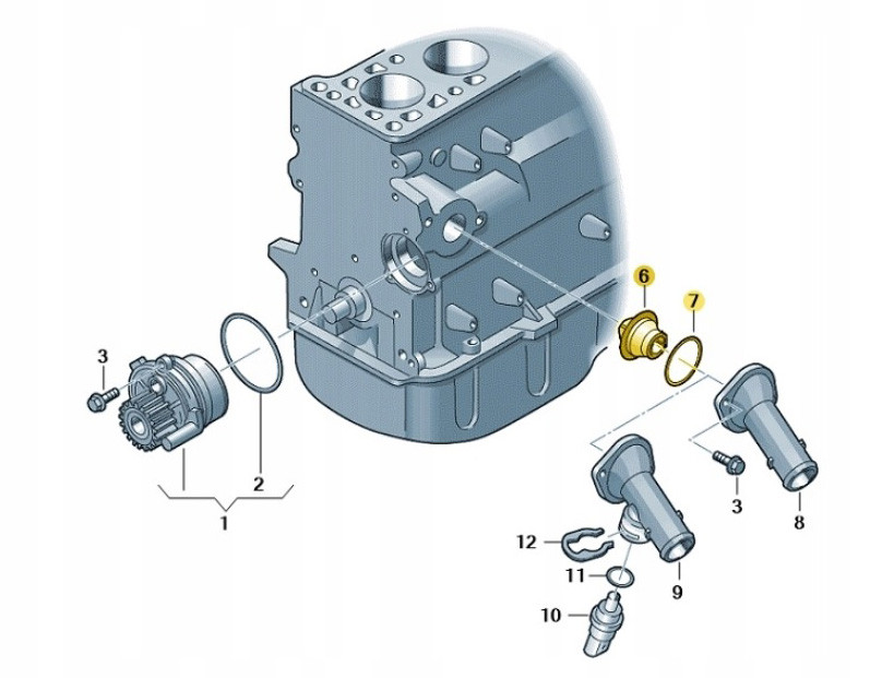 Audi a4 b8 2.0 cagc - Nie dobija temperatury 90 stopni oraz szybko spada