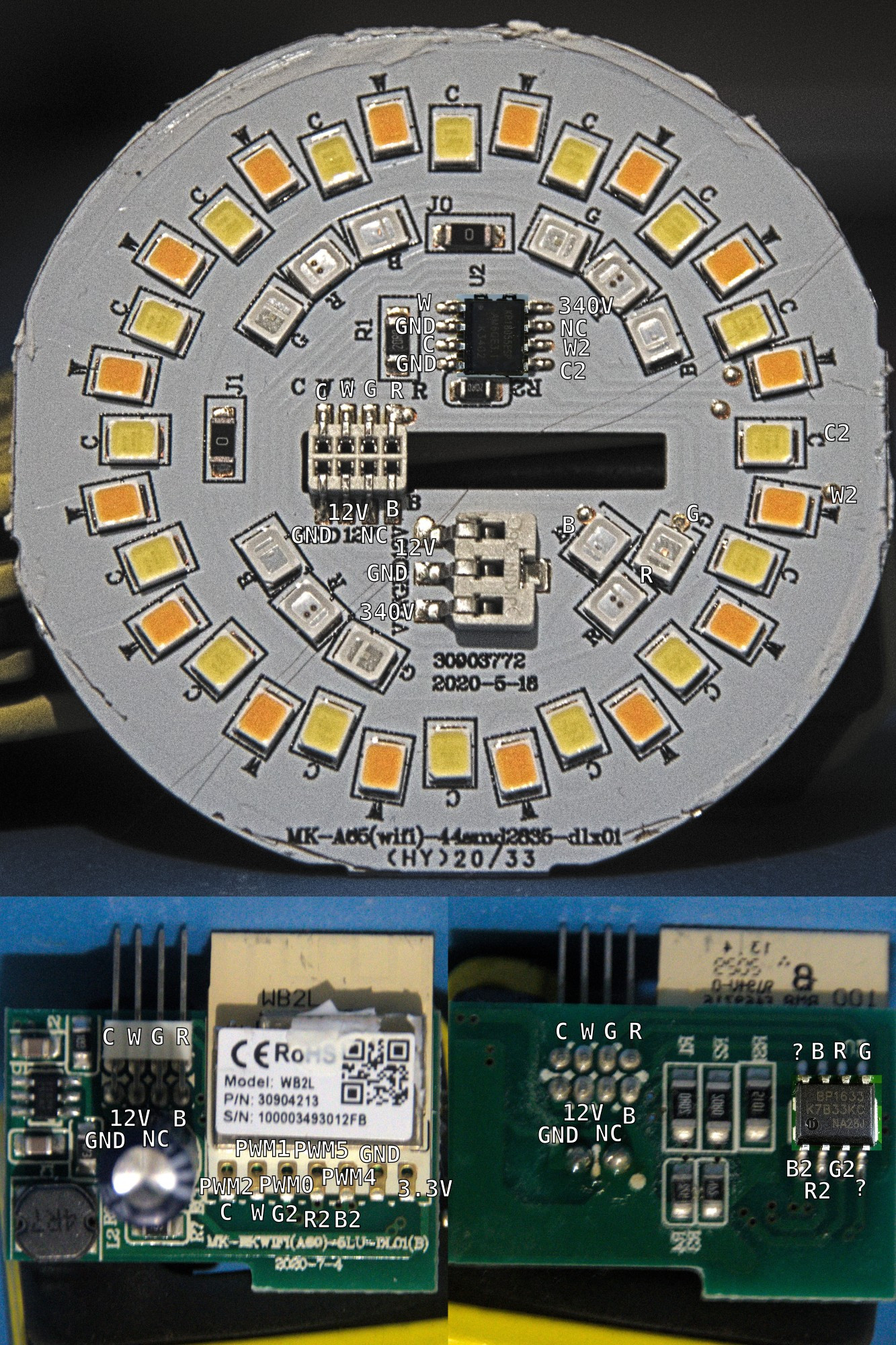[BK7231T] Connect 10W Smart RGB Bulb - elektroda.com