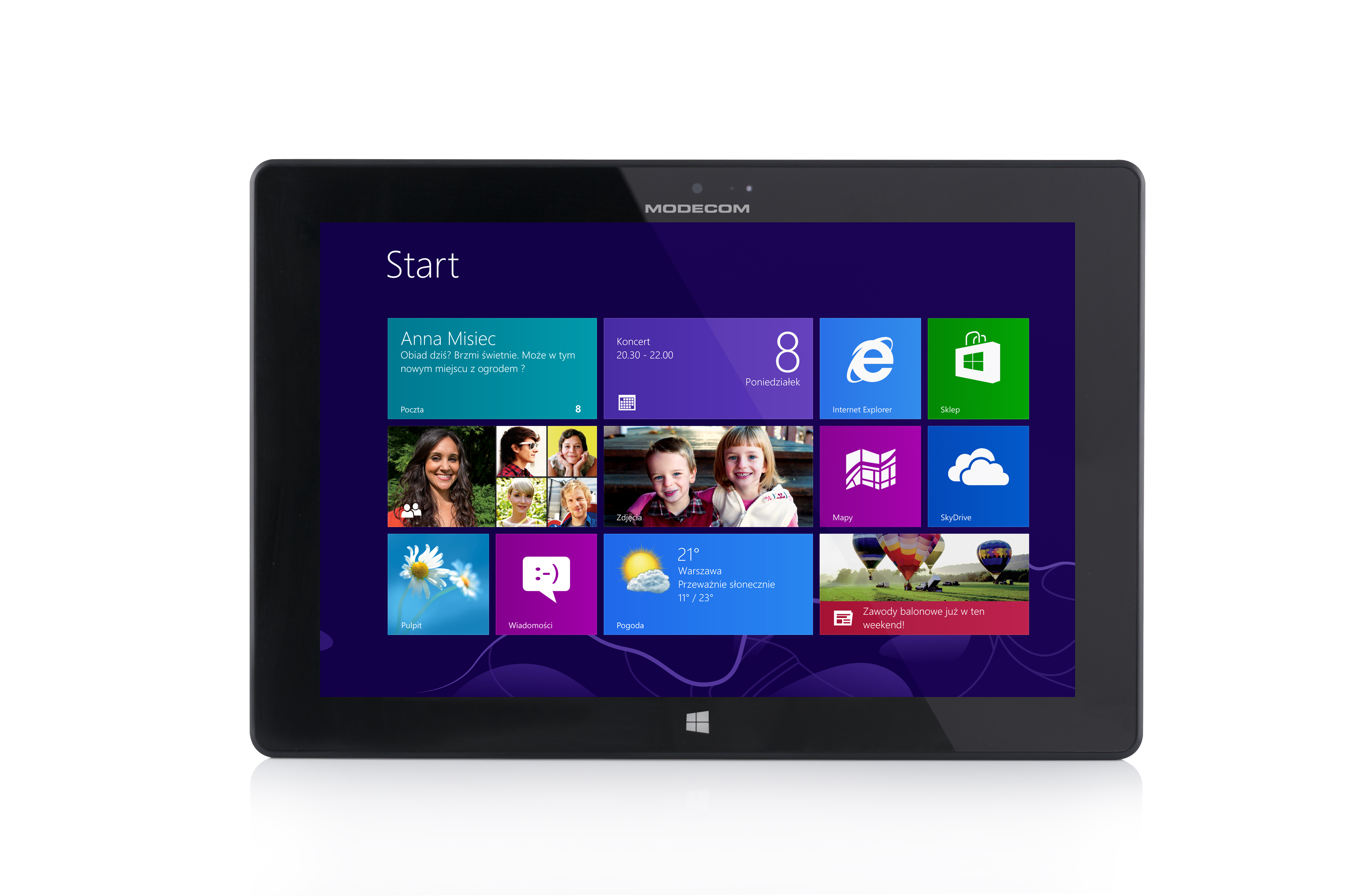 Modecom Freetab 1010 IPC IC - 10,1" tablet z Celeron i Windows 8 za 999 zł