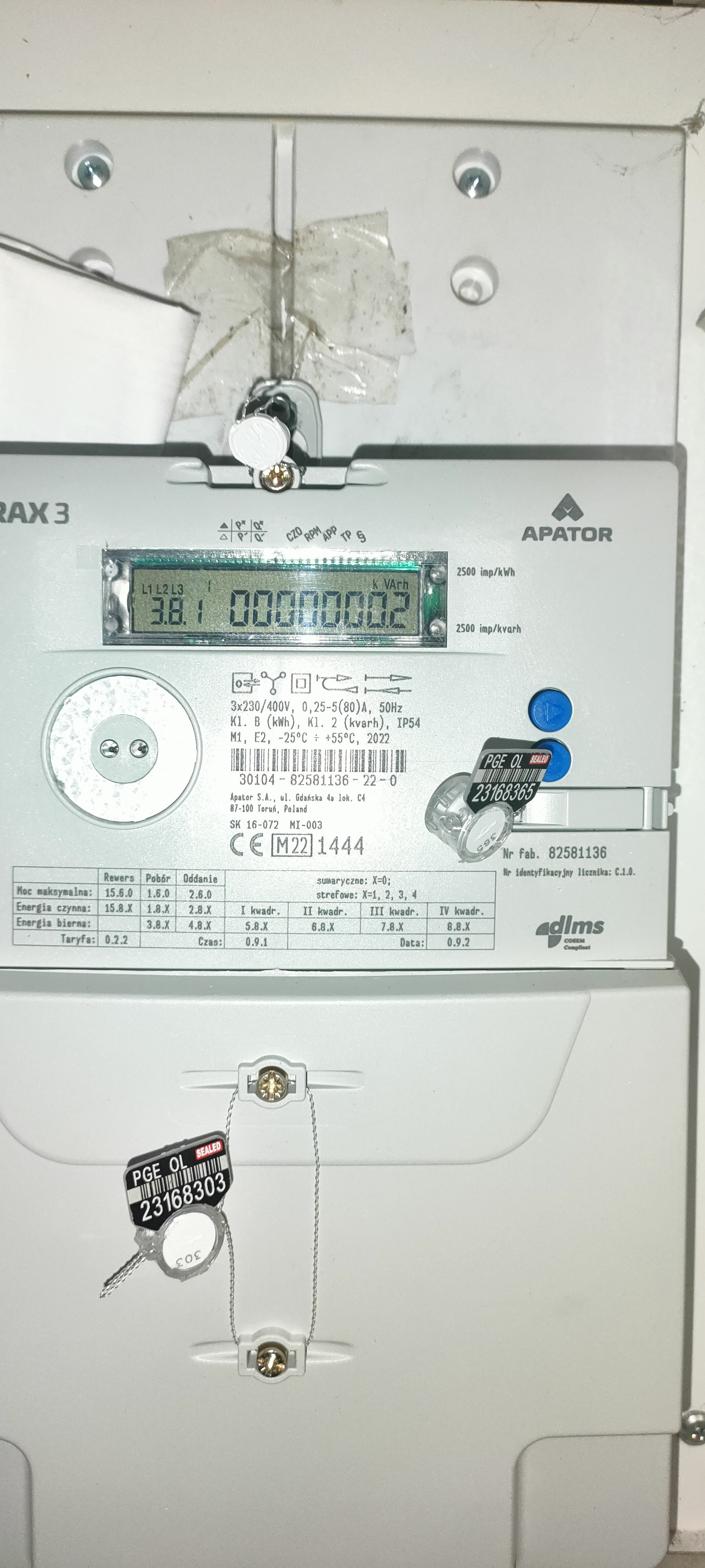 Norax 3 - czy na którymś zdjęciu jest aktualny stan licznika?