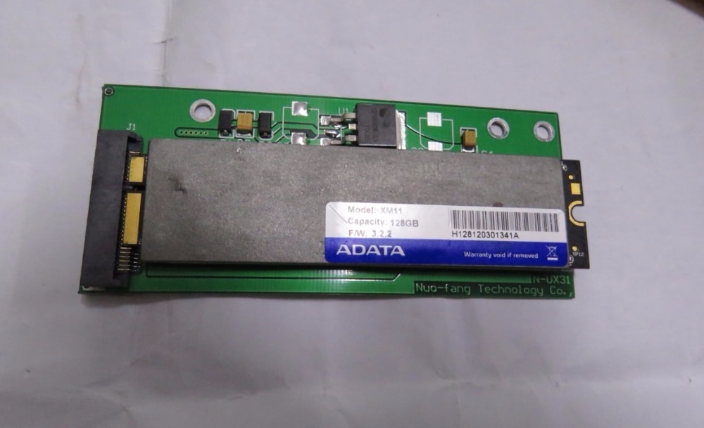 Jak podłączyć dysk ADATA XM11 256GB (6x10 pin) do SATA/USB?
