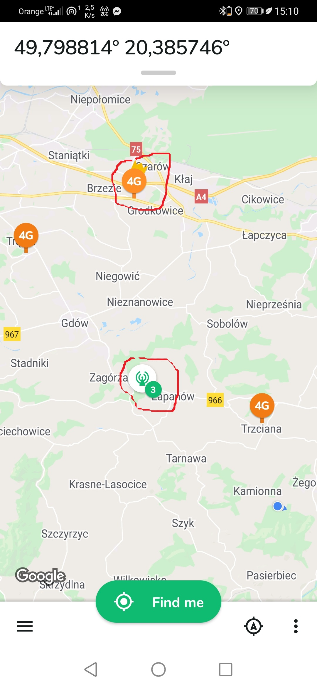 Stacjonarny router z modemem LTE do Orange, stabilne połączenie, antena zewnętrzna - 4