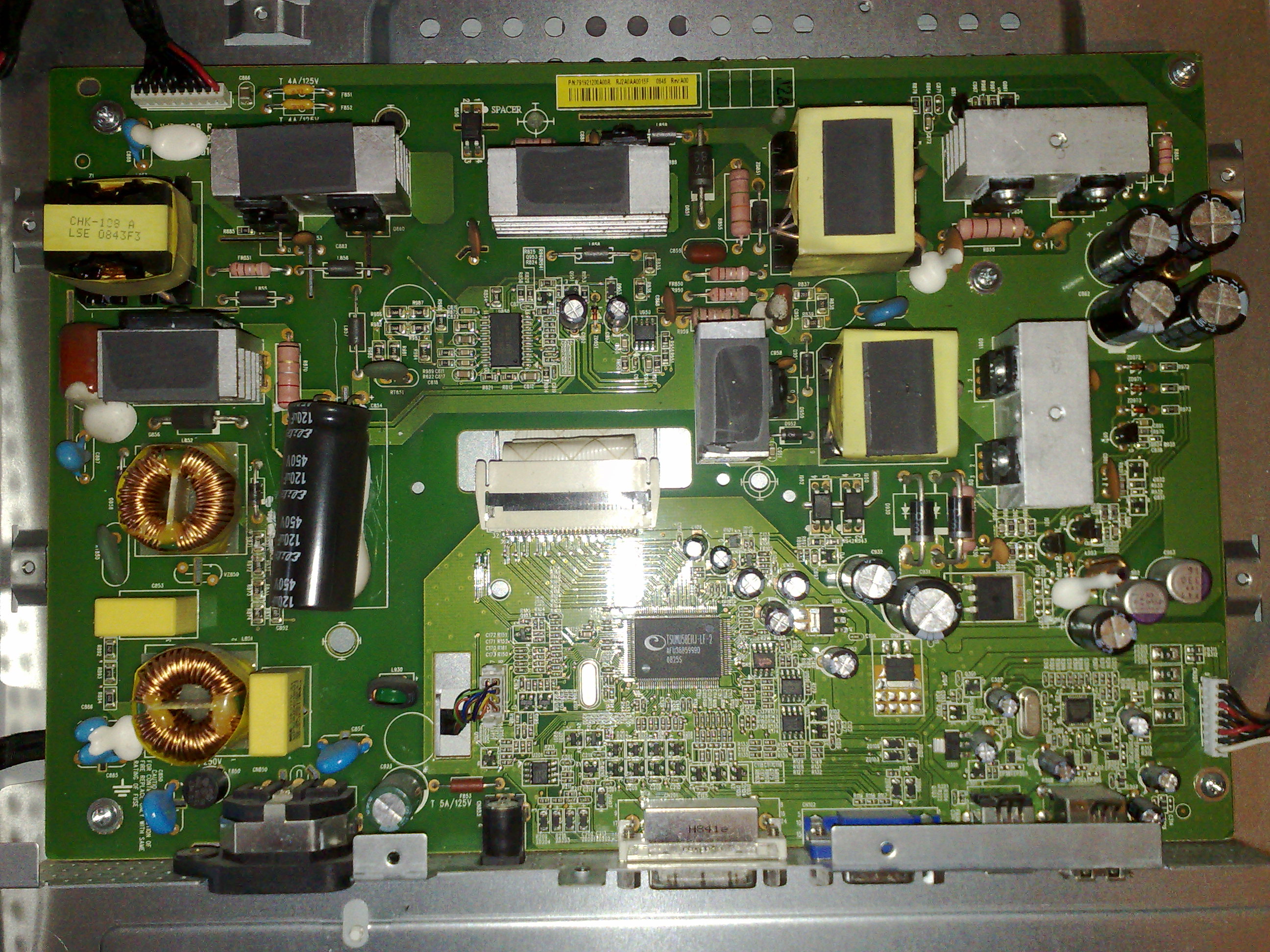 DELL 2209WAf - poszatkowany obraz, jakby kłopot z synchronizacją, pasy ...