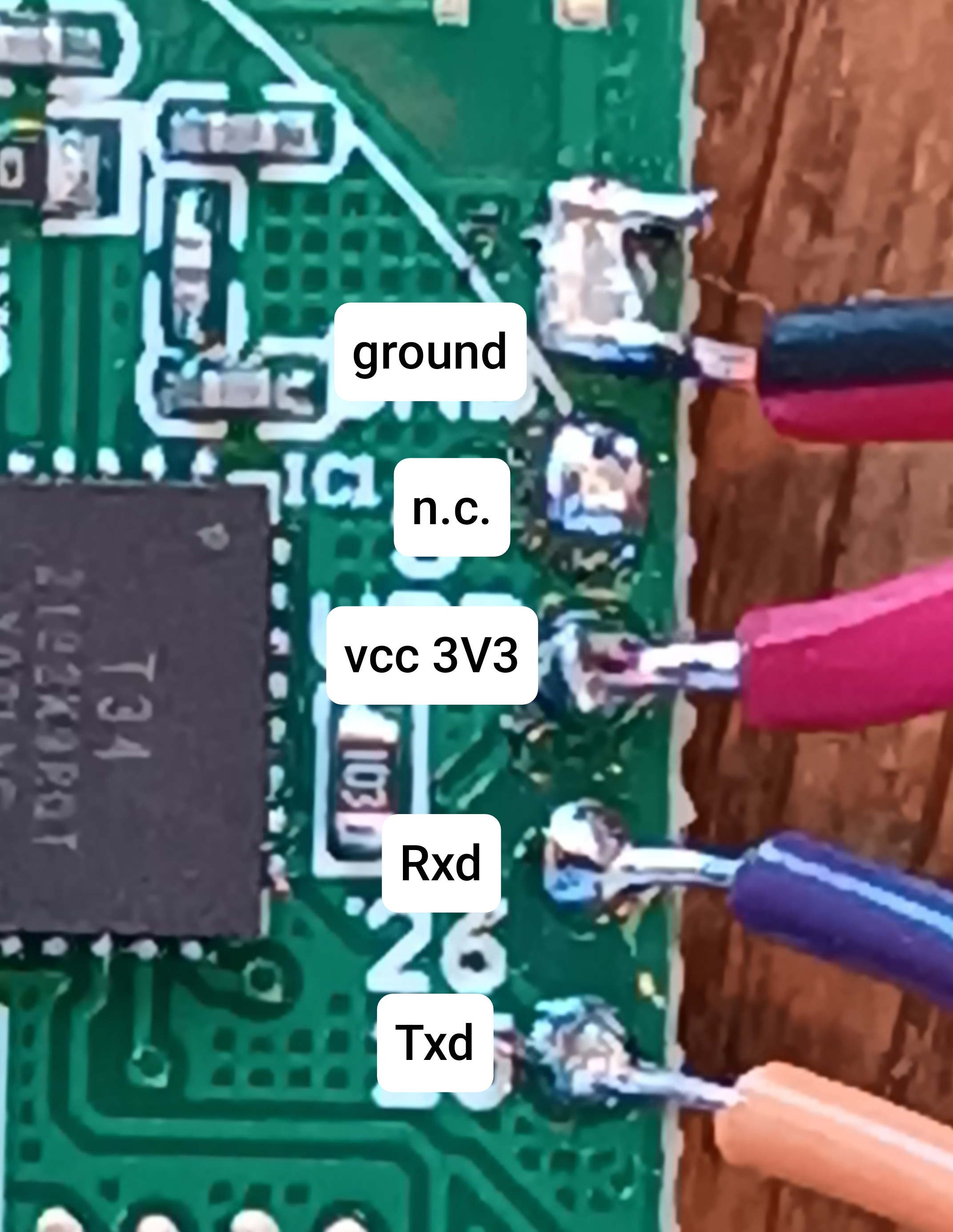 Flashing Tuya T34 Chip (BK7231N) on 3 Gang Switch WIFI-W6B