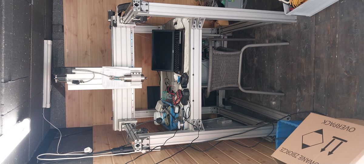 [Sprzedam] CNC konstrukcja własna, do dokończenia - elektroda.pl