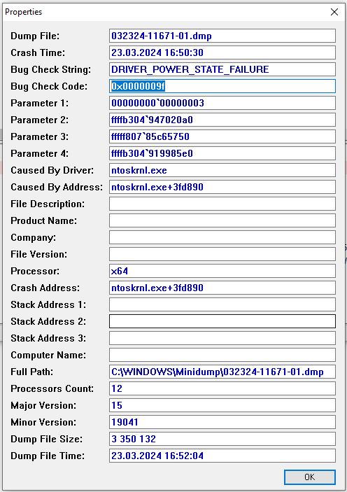Jak naprawić błąd blue screen 0x0000009f na Windows 10 Pro?