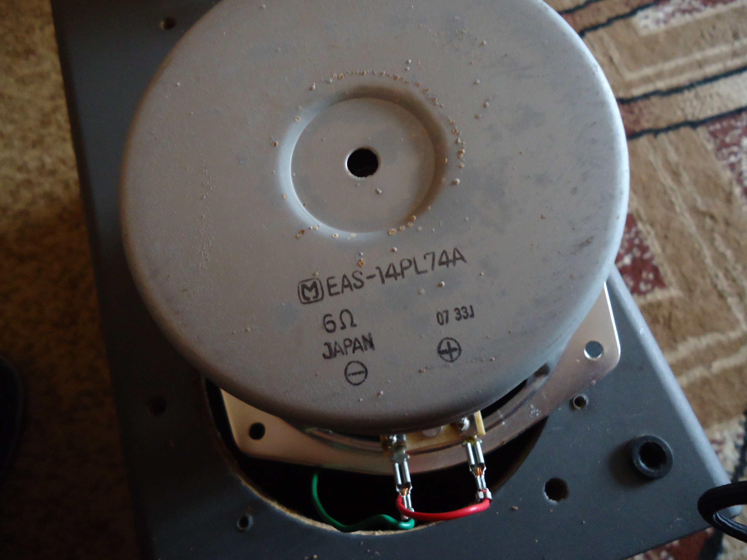 [Rozwiązano] Wzmacniacz do kolumn Technics SU-CH9, głośniki 8/6 ohm ...