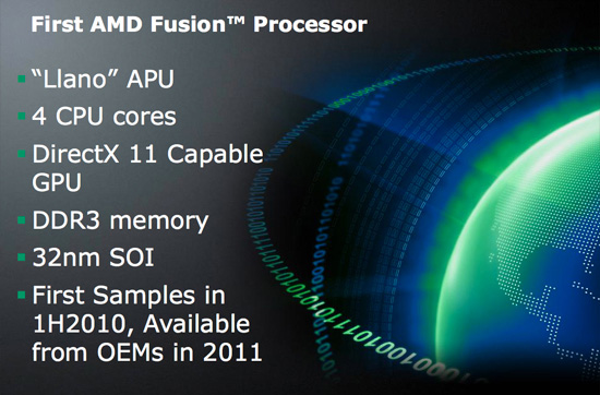 AMD Fusion połączenie CPU+GPU w 2011 - elektroda.pl
