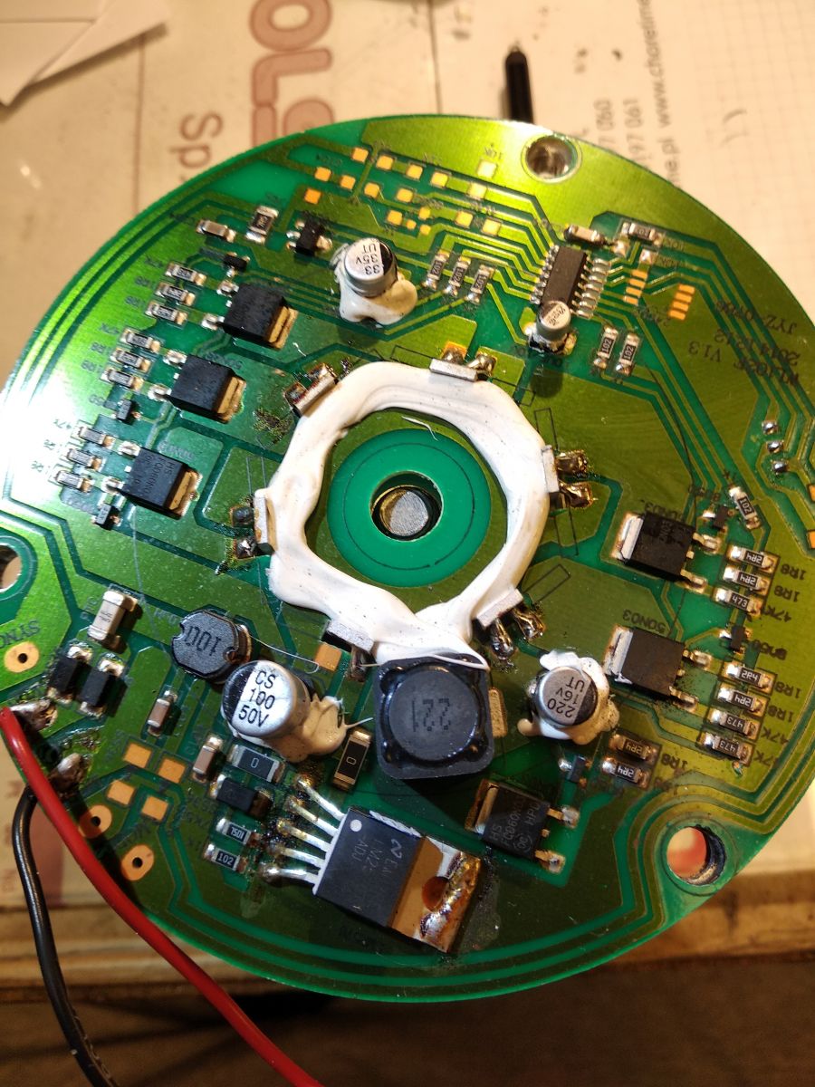 NICAR Ta1 - identyfikacja układu i naprawa spalonej lampy LED kogut