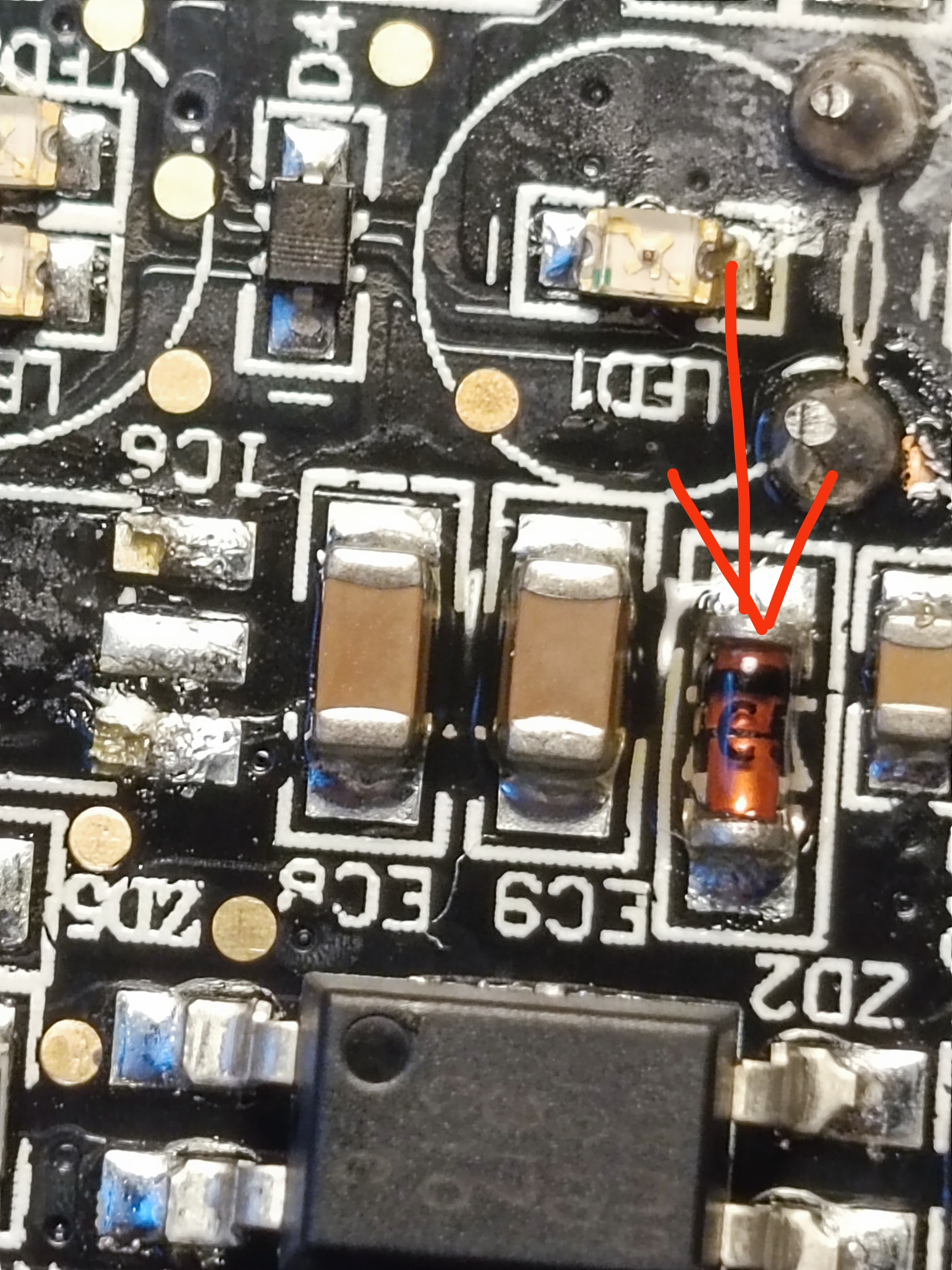 [Rozwiązano] Identyfikacja spalonej diody w układzie 3.3V - dioda ...