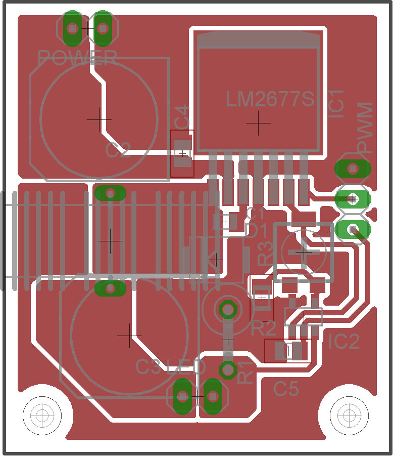 [EAGLE/LM2677] - regulator prądu na lm2677- prośba o sprawdzenie ...