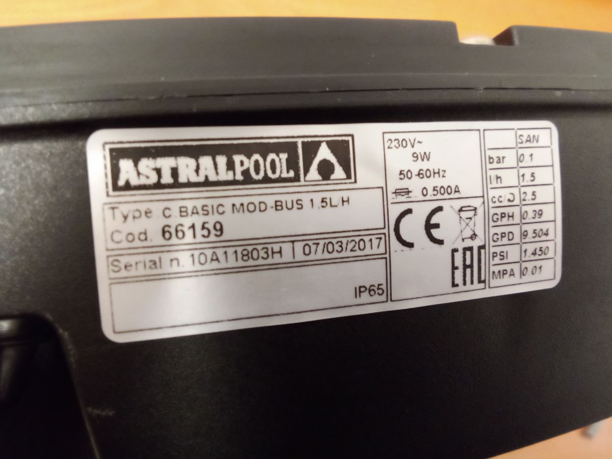 [Sprzedam] Pompa basenowa dozująca ASTRAL POOL Control Basic Plus