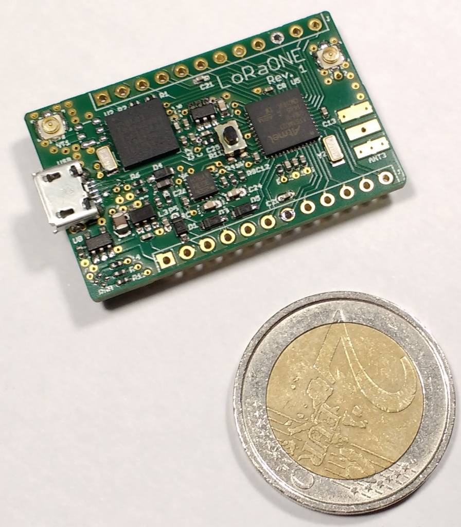 LoRaONE - niewielka płytka rozwojowa z Atmel SAMD21 i modułem LoRaWAN