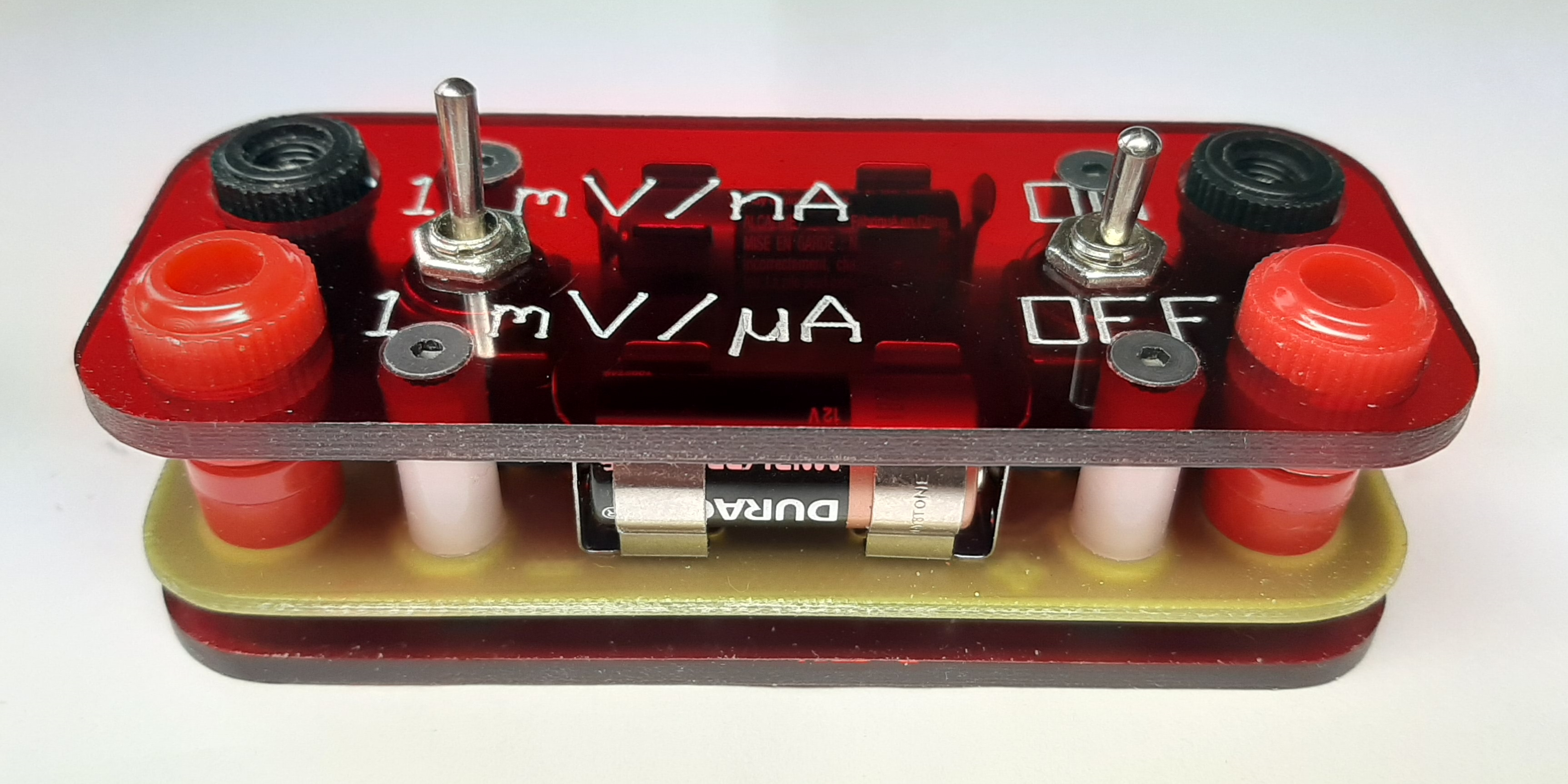 uCurrent for the poor - an adapter for measuring small currents