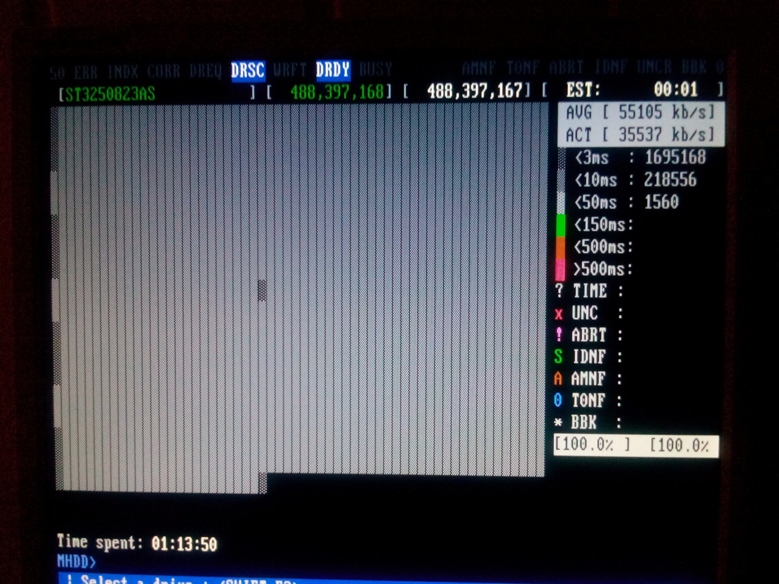 ST3250823AS (250GB) - Dlaczego remap i zerowanie nie poprawiają SMART?