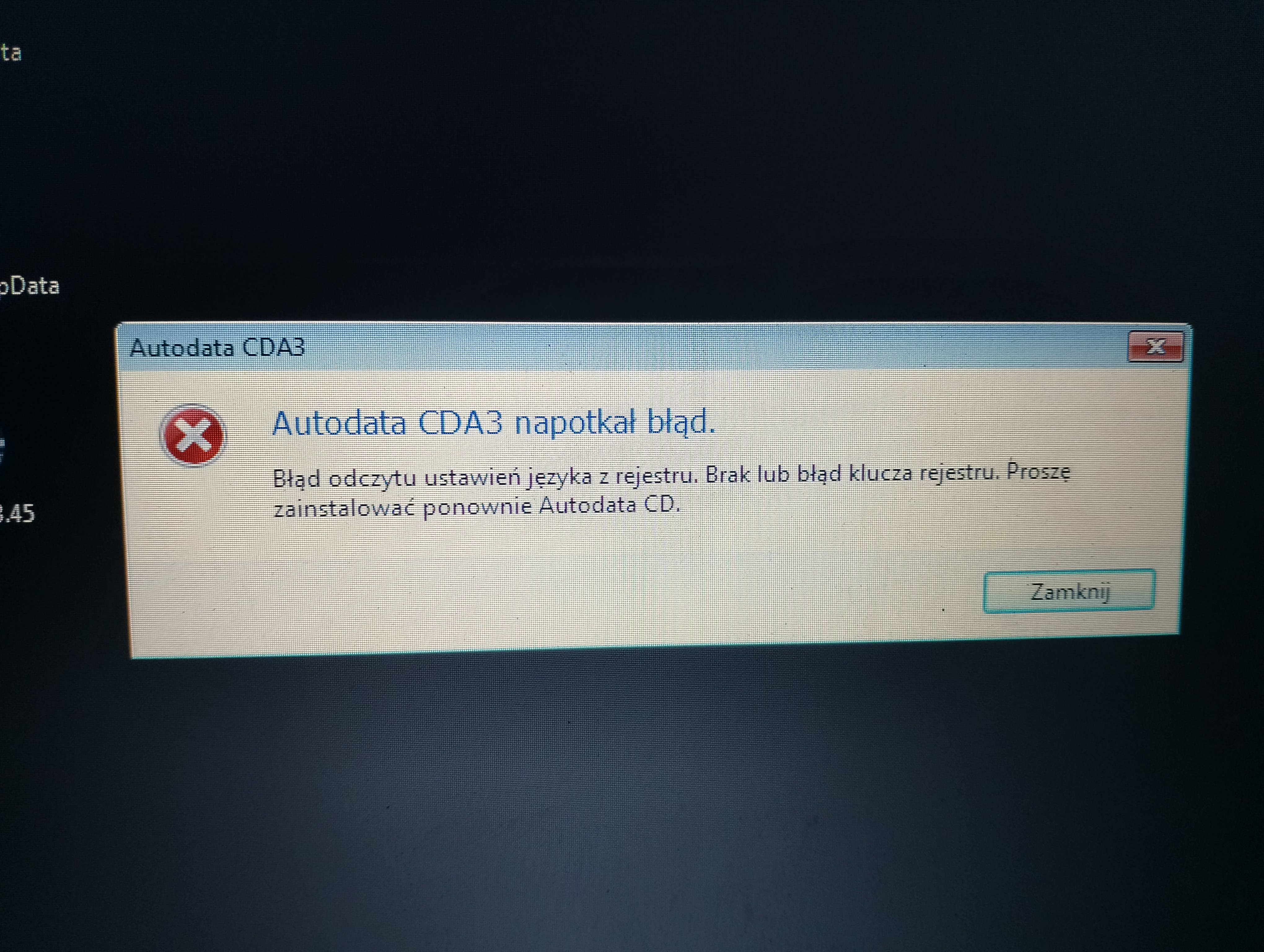 Problem z oprogramowaniem Autodata 3.45 - elektroda.pl