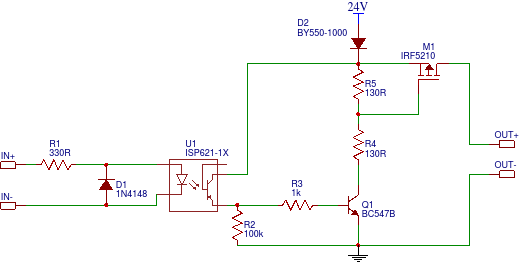 IRF5210 - Szybkie przełączanie PWM tranzystorem P-MOSFET
