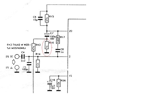 TDA7250 – wzmacniacz wyłącza się przy większej głośności, moc niższa ...