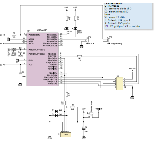 AVR fuse Calculator i programator graficzny z avrdude - 15