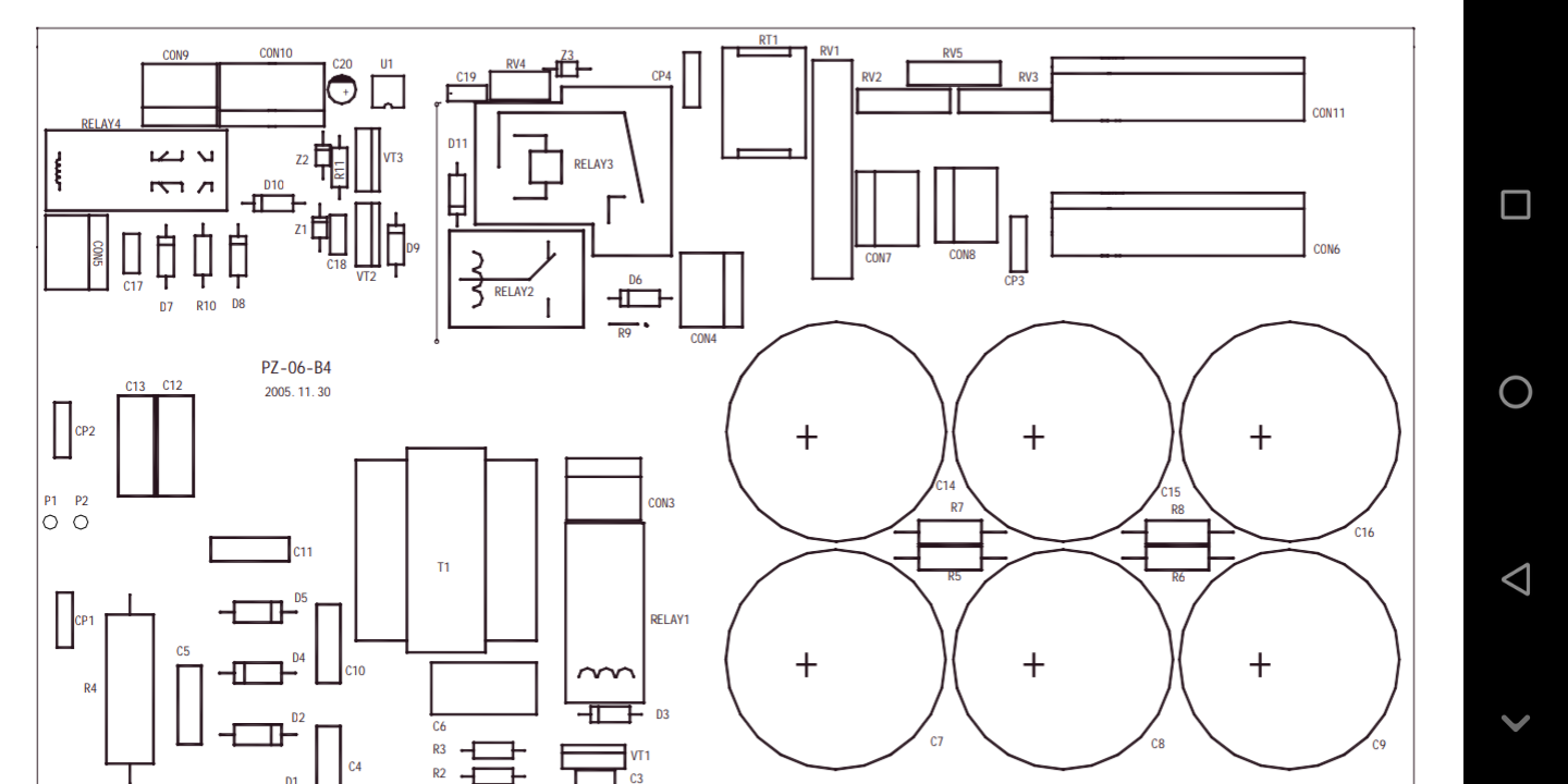 Brakujące elementy C19, RV4, Z3 na płycie Power Board tig-200p ...