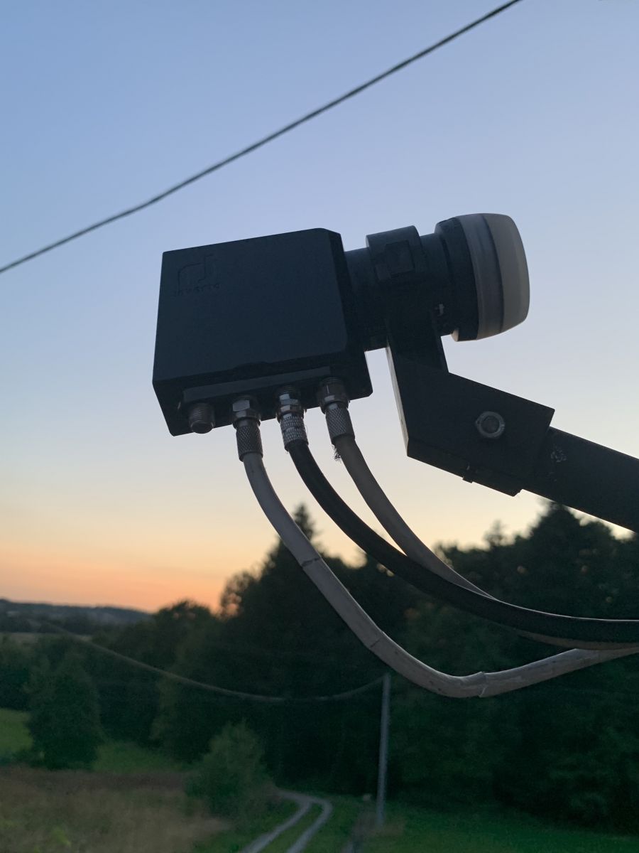 Triax Invento - Brak sygnału triax td88 Inverto Quad Black Ultra