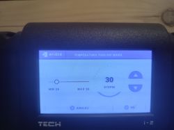 Optymalne ustawienia temperatury dla sterownika Tech i2 Plus i podłogówki