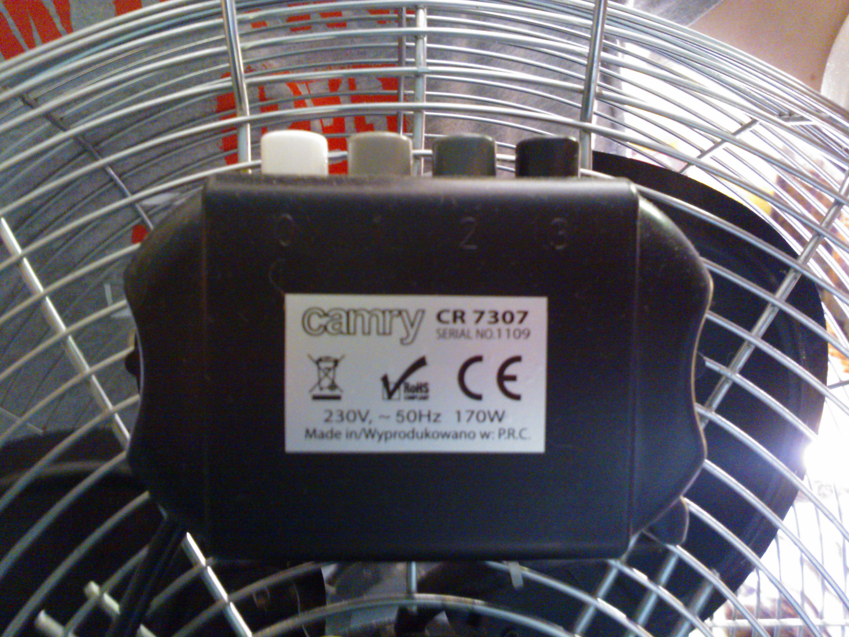 Jaki regulator obrotów kupic do wentylatora Camry 170Wat