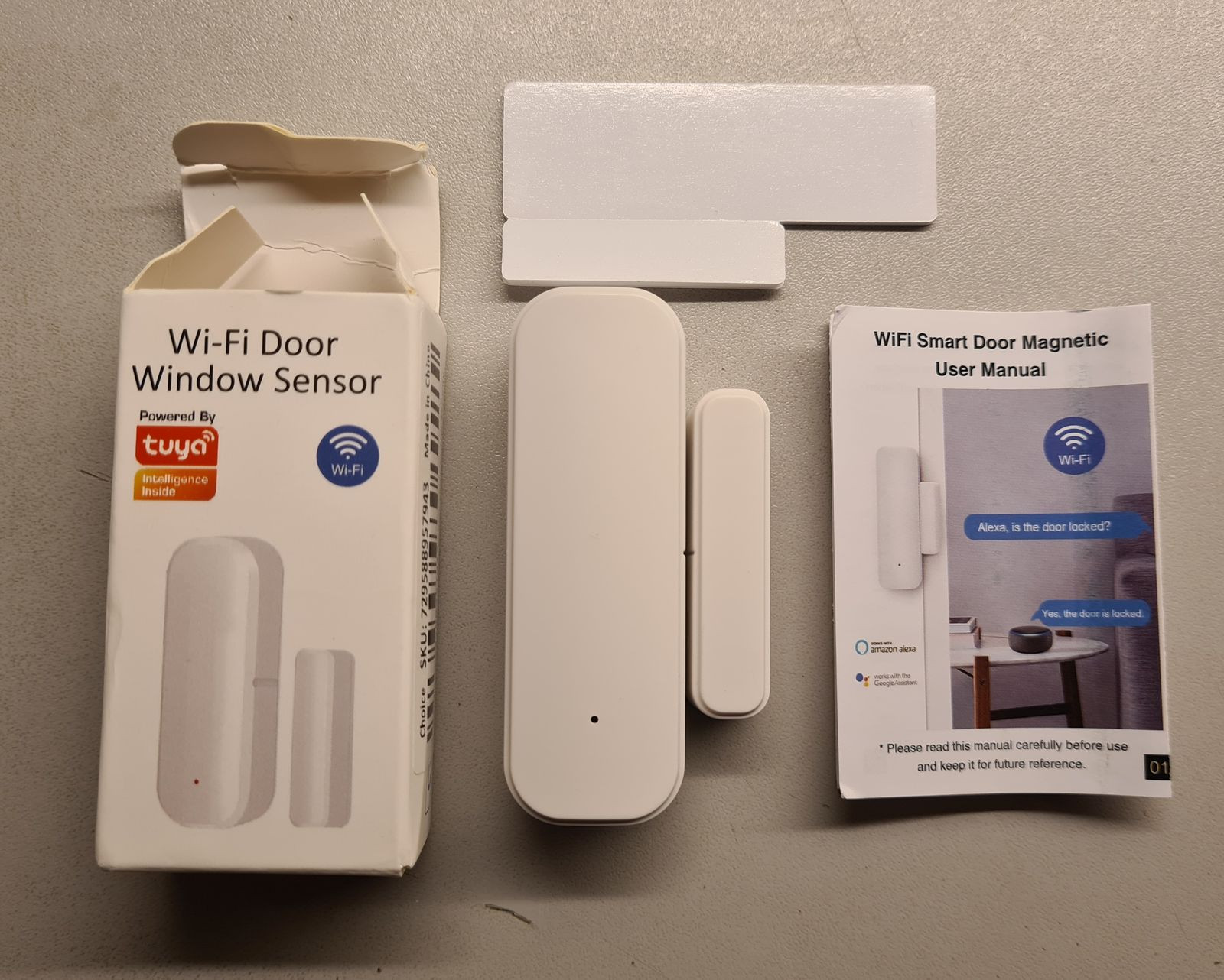 Flashing ONENUO Tuya Wifi Door Sensor BK7231N CBU-NL with Tasmota ...