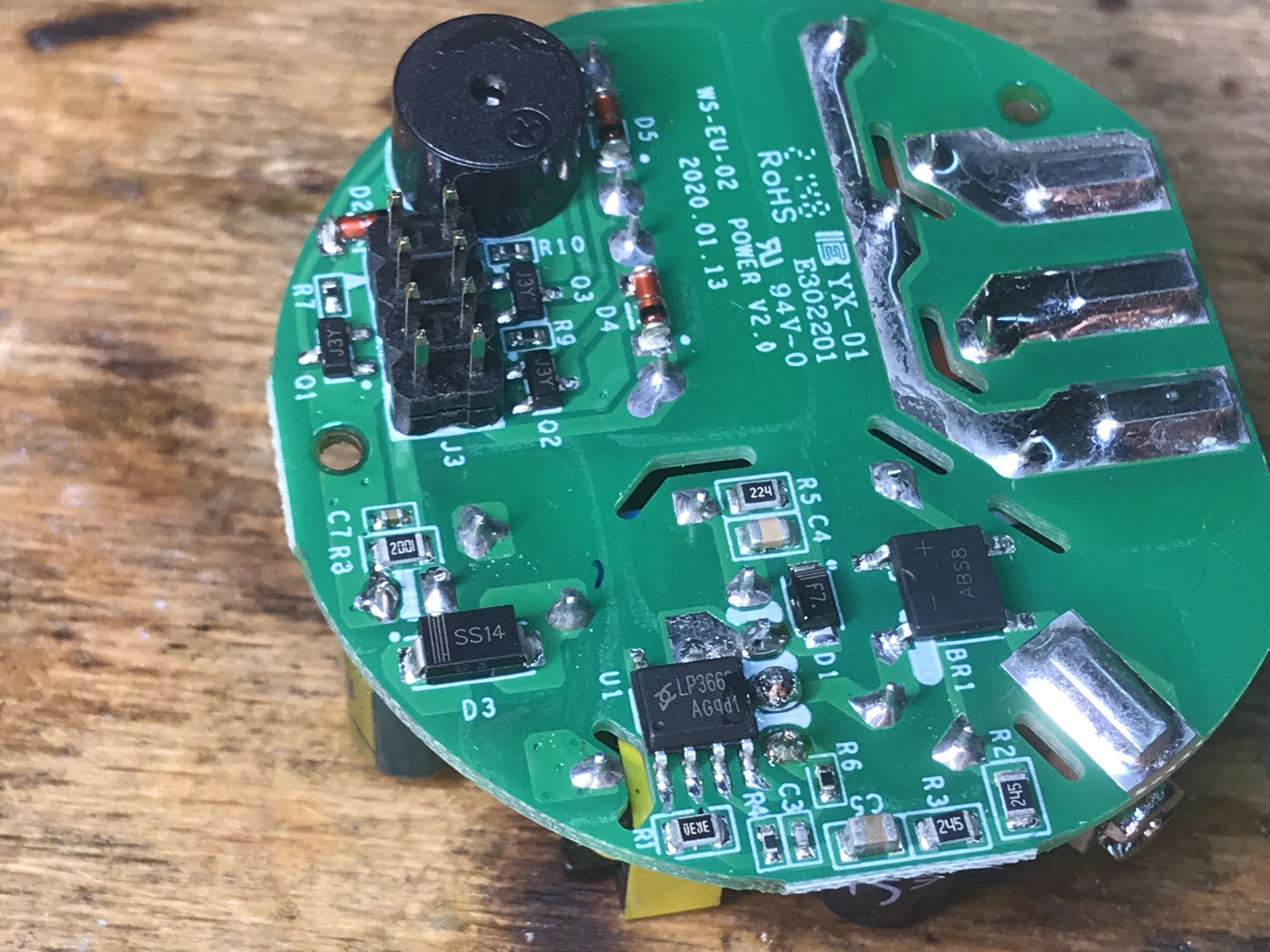 [ESP8285] Zmiana firmware Sonoff WS-EU-2C (niezbędne wylutowanie układu ...