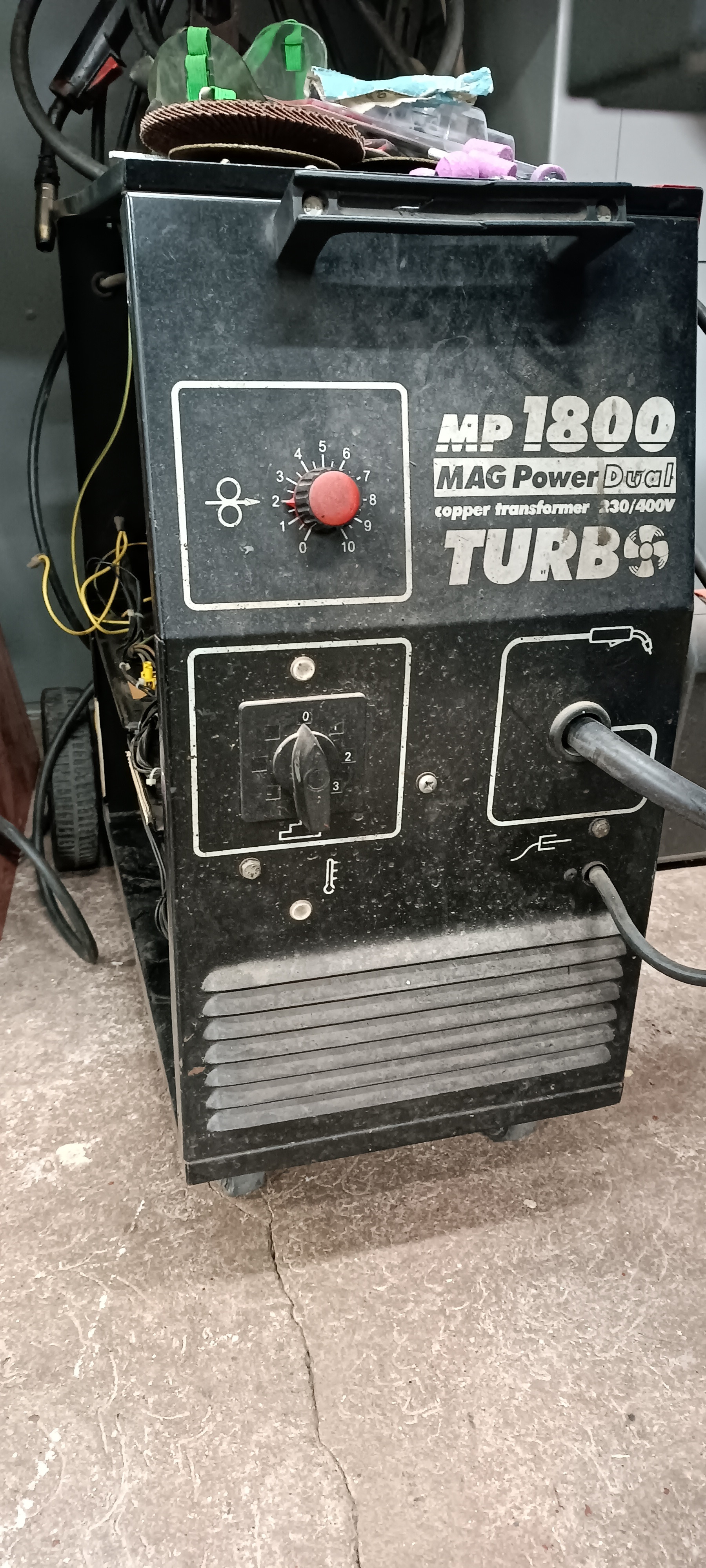 Spawarka Bester MP 1800 uszkodzona regulacja obrotow