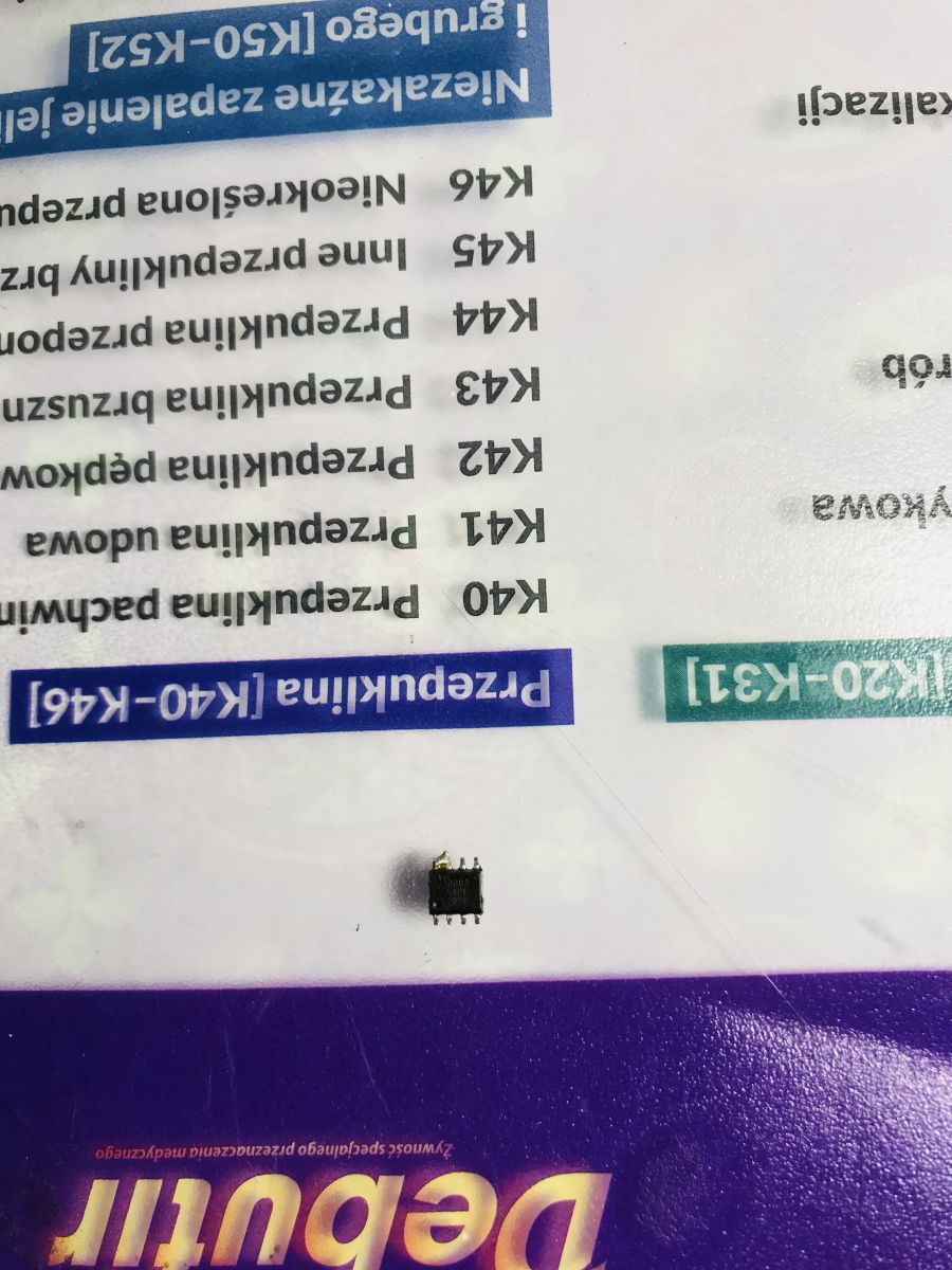 Uszkodziła mi się lampa sufitowa LED i szukam układu o symbolu 1000A ...