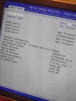 MSI h61m-p31 - czy bezpieczne używanie przy TMPIN1 102°C i montaż ...
