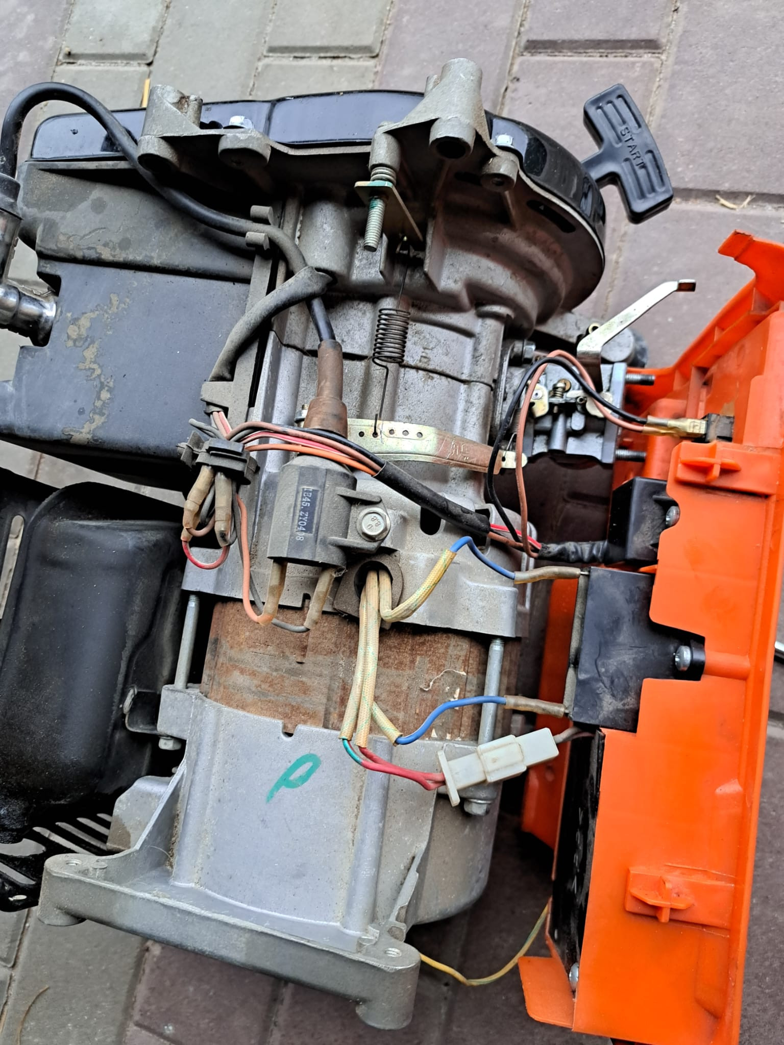 Einhell STE 800/1 - problem z mocą, padnięty regulator napięcia 1e45.zy ...